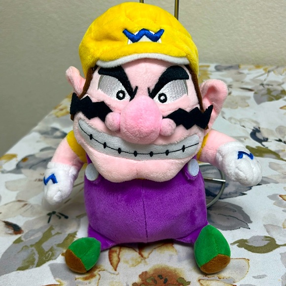 Nintendo | Toys | New Without Tags Super Mario Inch Wario Soft Plush ...
